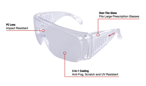 ARC Safety Goggles OTG Type | ARC GROUP ASIA