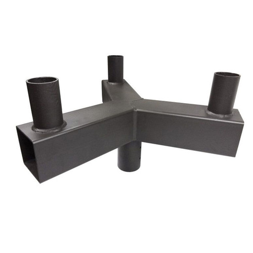 120 Degree Horizontal Tenon Triple Square Bull Horn Adapter for 3 LED ...