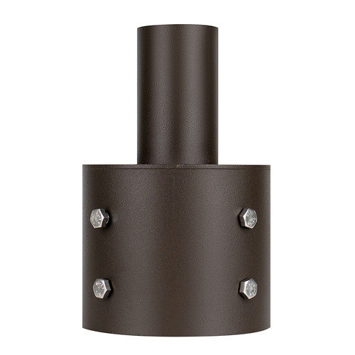 6 Inch Round Pole Tenon Adapter, Slip Fit Pole Top Mounting Brackets ...