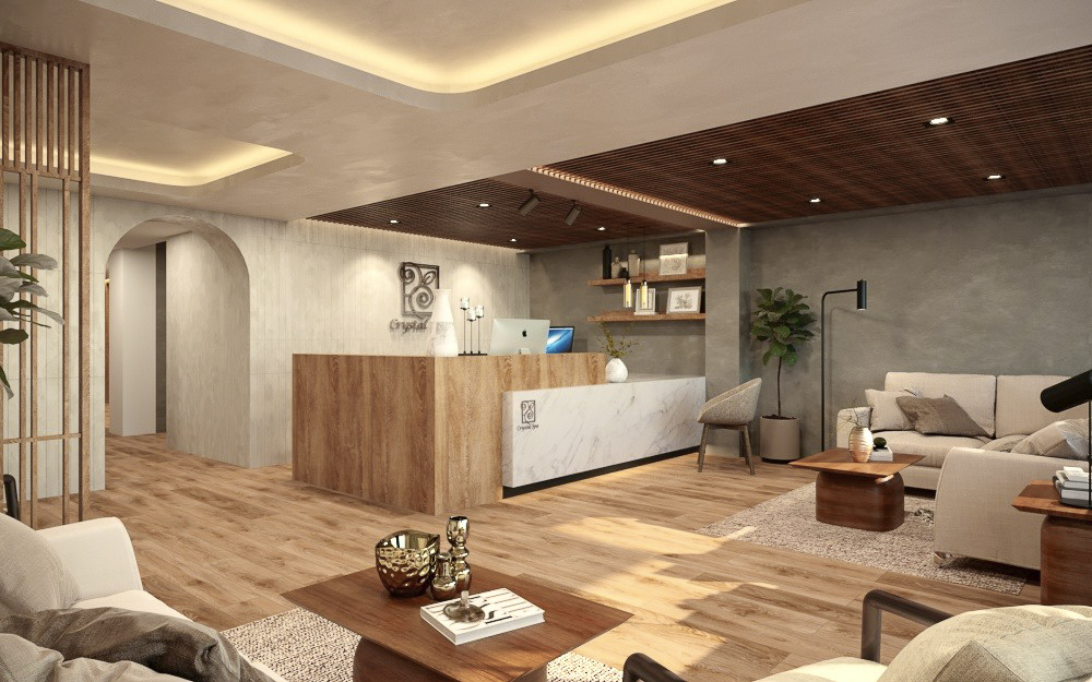 CRYSTAL SPA RENOVATION งานออกแบบสปา และตกแต่งภายใน
