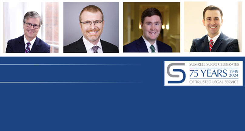 Sumrell Sugg litigators present at various events in January