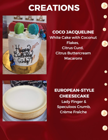 CAKE CATALOG | Jacqueline's Bakery