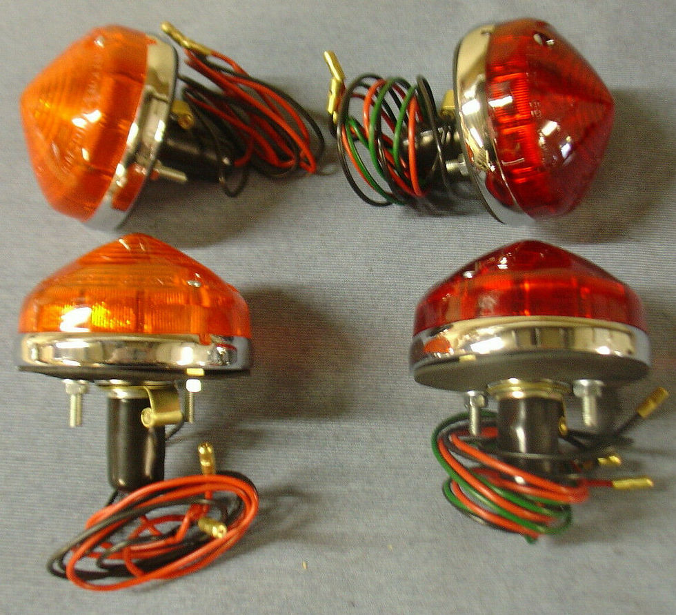 Hillman Imp tail lights complete unit reproduction | Rootes Auto Parts