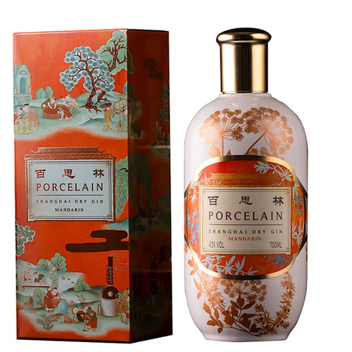 Shanghai Dry Gin Mandarin - Porcelain Distillery c.a. | dioniso