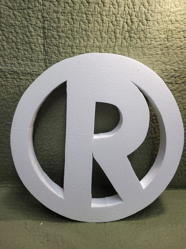 Styrofoam Ruritan Emblem | Ceramic Classroom