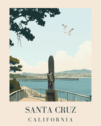 Santa Cruz Statue | OysterArtGallery