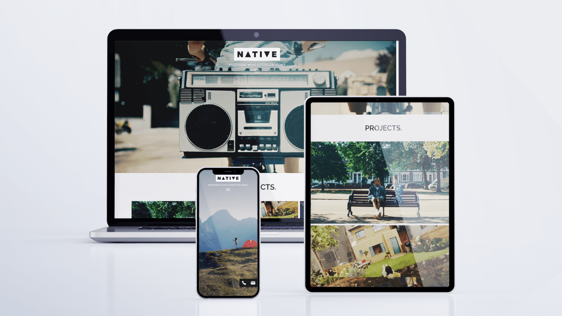 Film Website Design & Custom Development for Studios