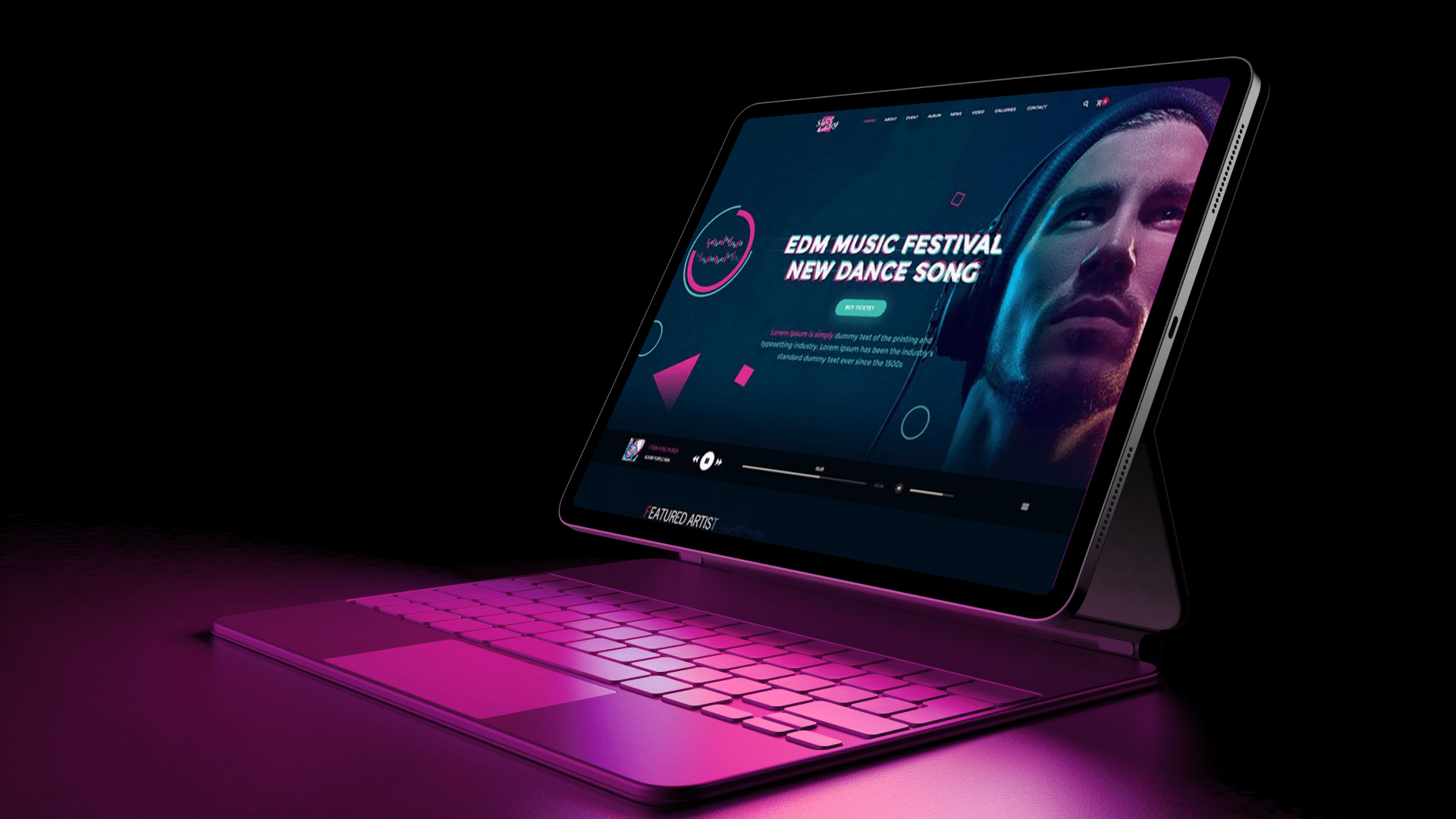 Professional Wix Sites for the Music Industry