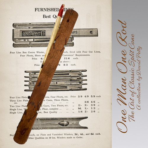 Antique fishing float winder. 2 slats with quill float. 9” | Onemanonerod