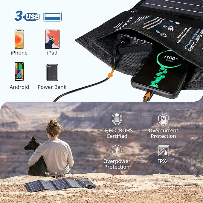 The Top 3 Solar Chargers for Hikers
