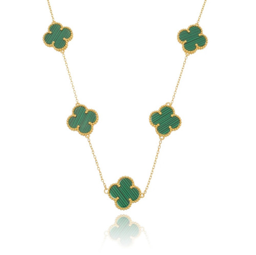 Colar Trevos Dourado | NAF NAF Acessórios