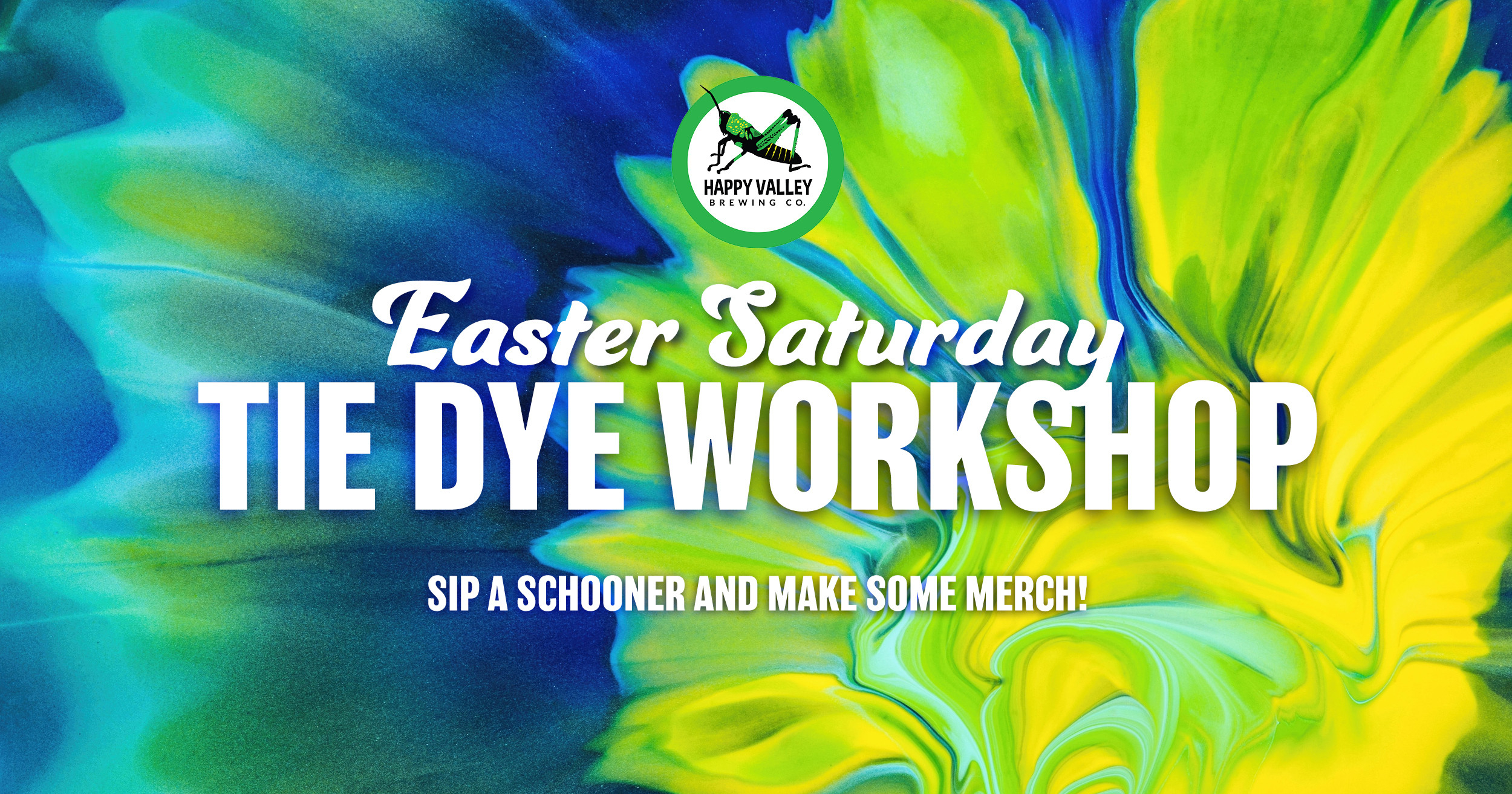 Easter Tie Dye Workshop | Happy Valley Brewing