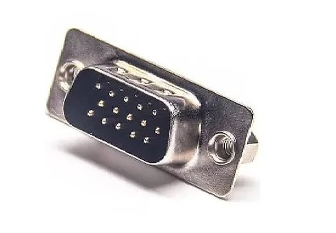 DB15 VGA Connector – Male PCB Mount – Straight | RDR Store