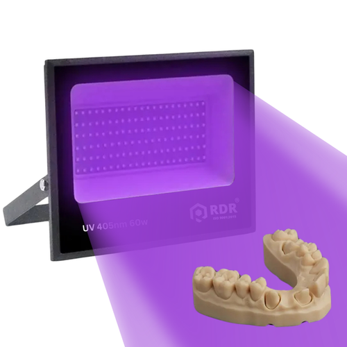 60w 405nm UV Curing Lamp for 3D Printing: Photosensitive Resin SLA/DLP/LCD | RDR Store