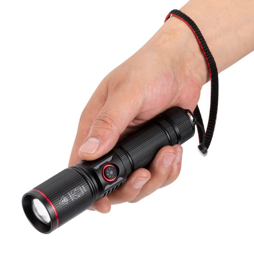 zoomable 10w 395nm UV(Ultraviolet) aluminium Body Flashlight + cell ...