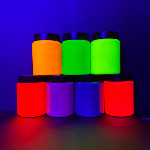 Blacklight Reactive Fluorescent Acrylic Paint 500ml | RDR Store