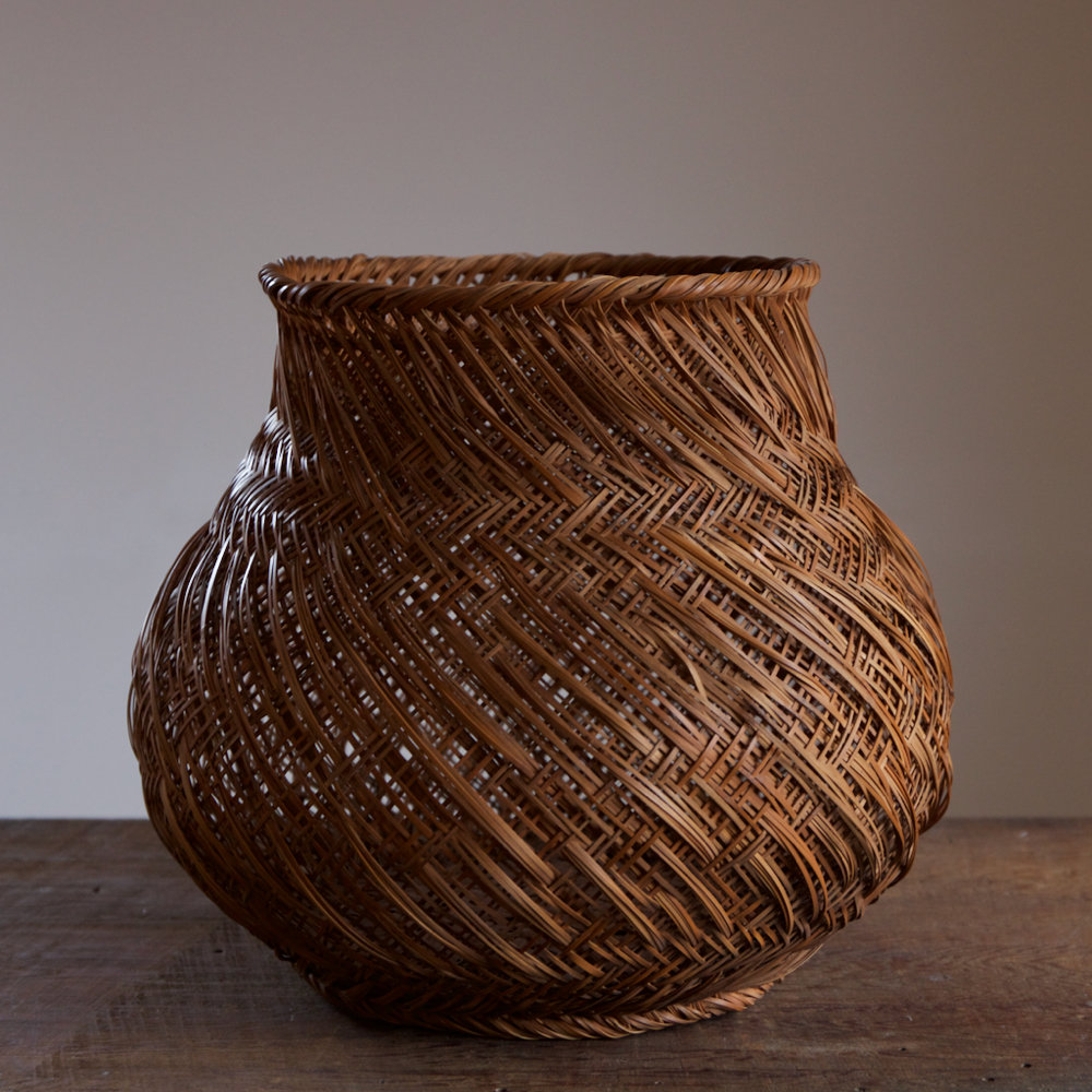 Flower Basket titled Potato by Iizuka Hosai II