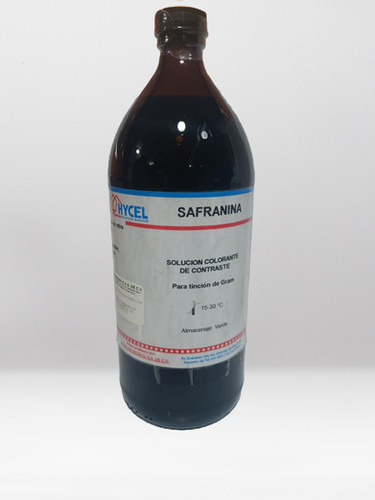 HYCEL Solución Colorante Safranina | CORPORATIVO RONUAG