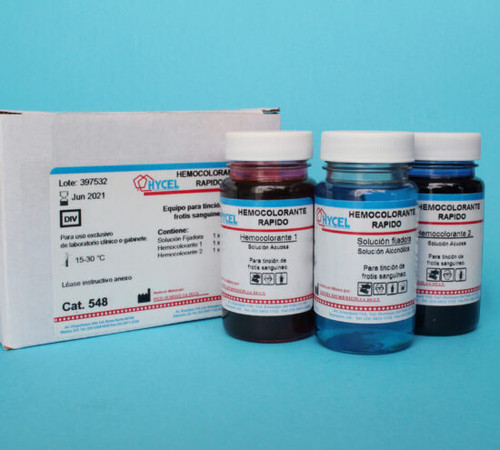 Hemocolorante rápido HYCEL | CORPORATIVO RONUAG