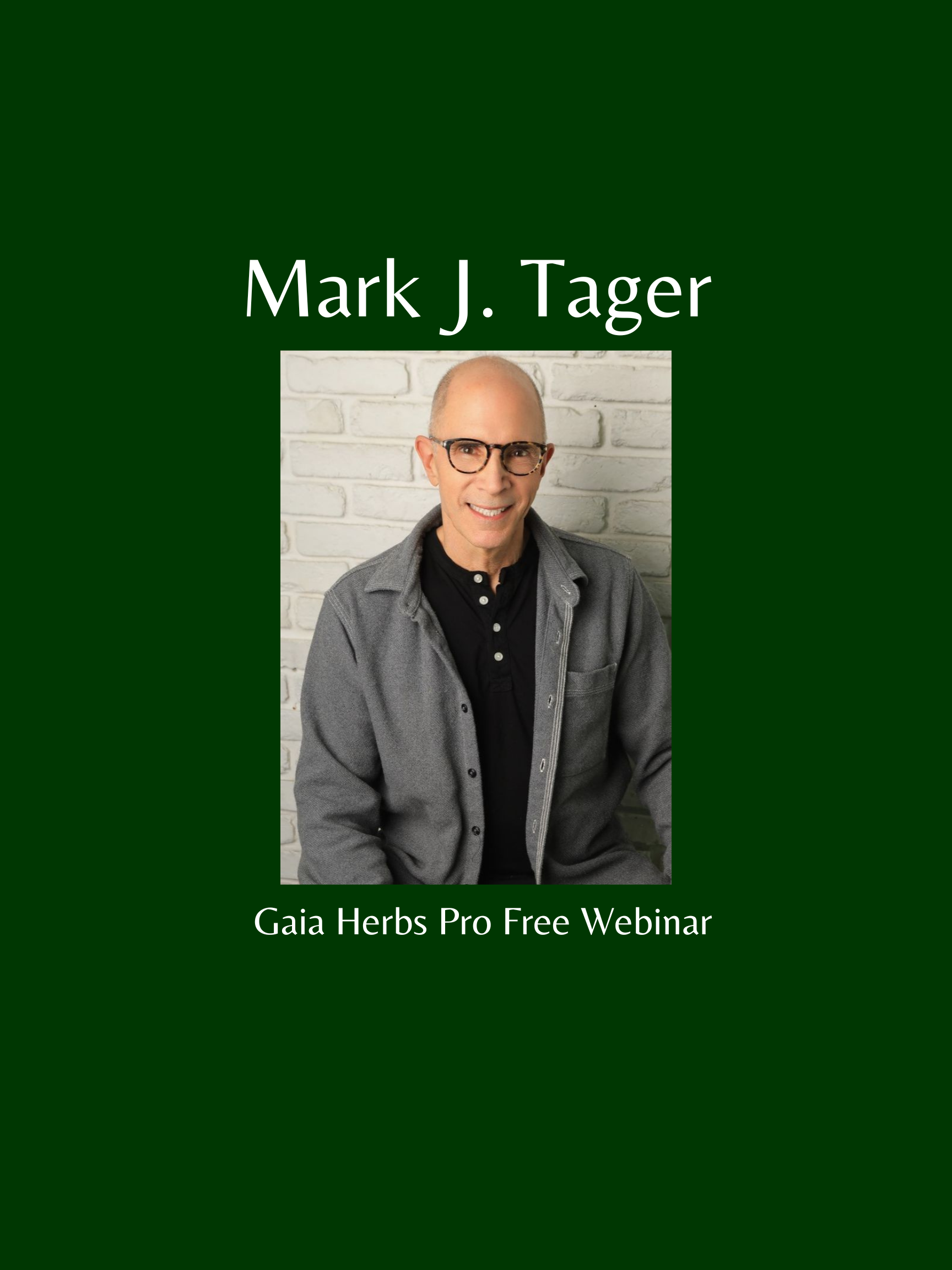 Speaker: Mark J. Tager, MDO - Harnessing the Power of the Vagus Nerve | FMC