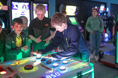 PARTIES | High Score Arcades | Free-Play Arcade | United Kingdom