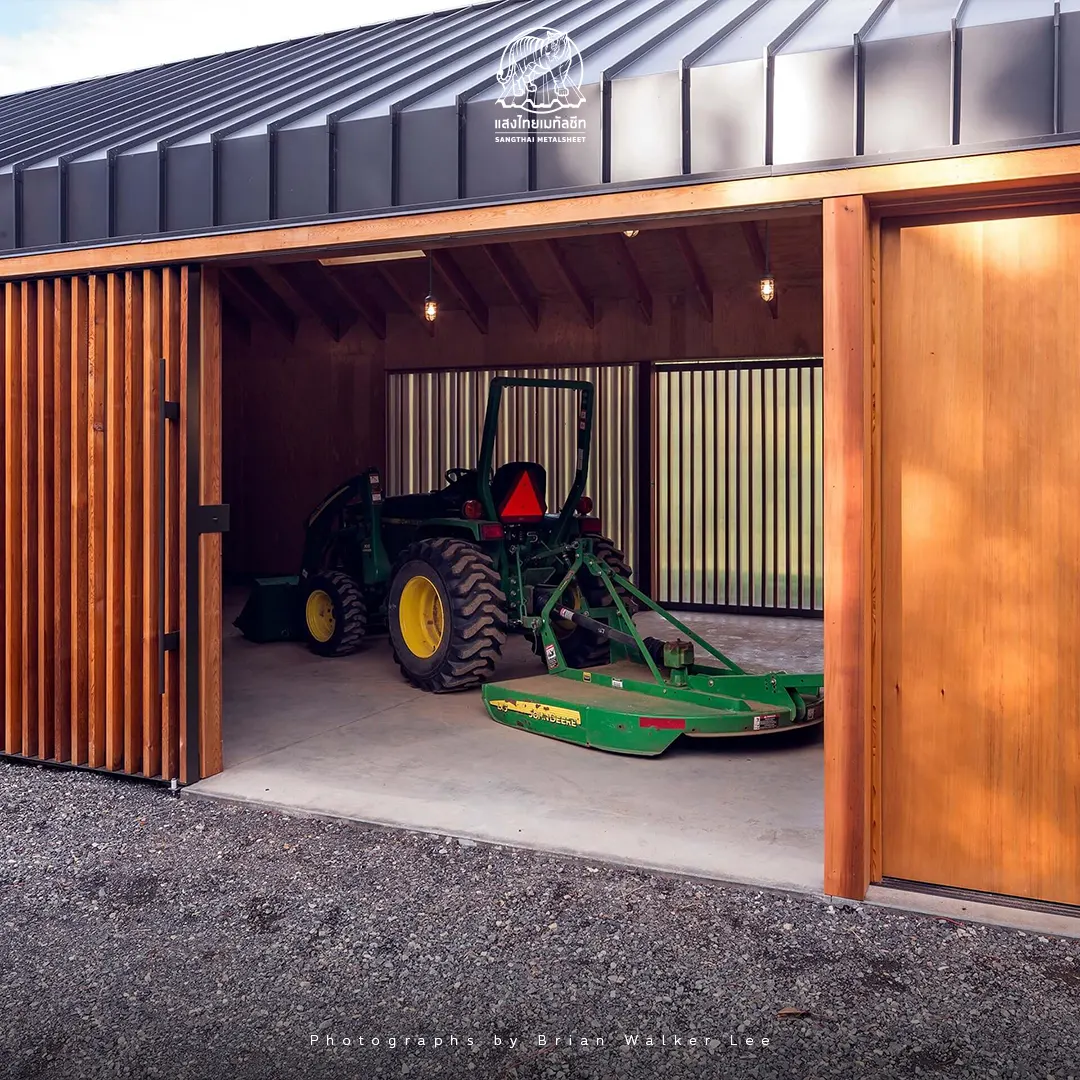 Elk Valley Tractor Shed ไอเดียโรงจอดรถสุดเท่ จาก U.S.A. กับการดีไซน์ ...