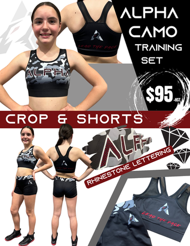 Alpha CAMO Training Set | Alpha Cheer And Tumb