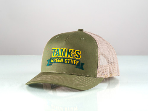 Tank’s Trucker Hat | Tanks Green Stuff