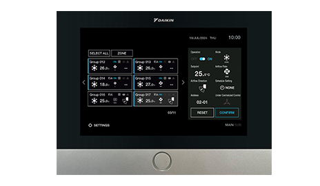 Simple Touch Controller - Commercial HVAC Controller | Daikin | Daikin ...