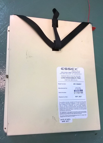 737 Cockpit PBE Stowage Box | aphs