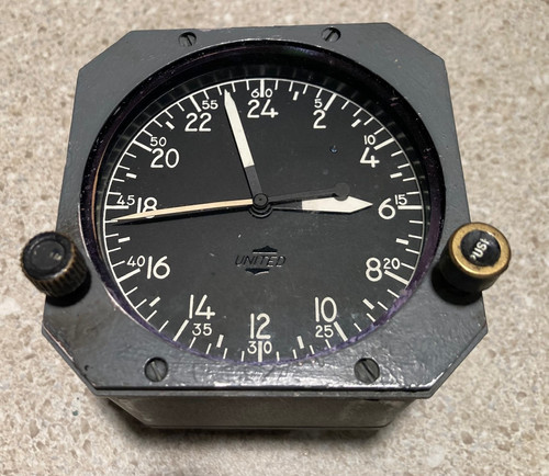 Vintage Airline Cockpit Clock | aphs