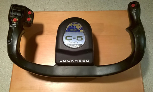 C-5 Galaxy Aircraft Commander's Control Wheel | aphs