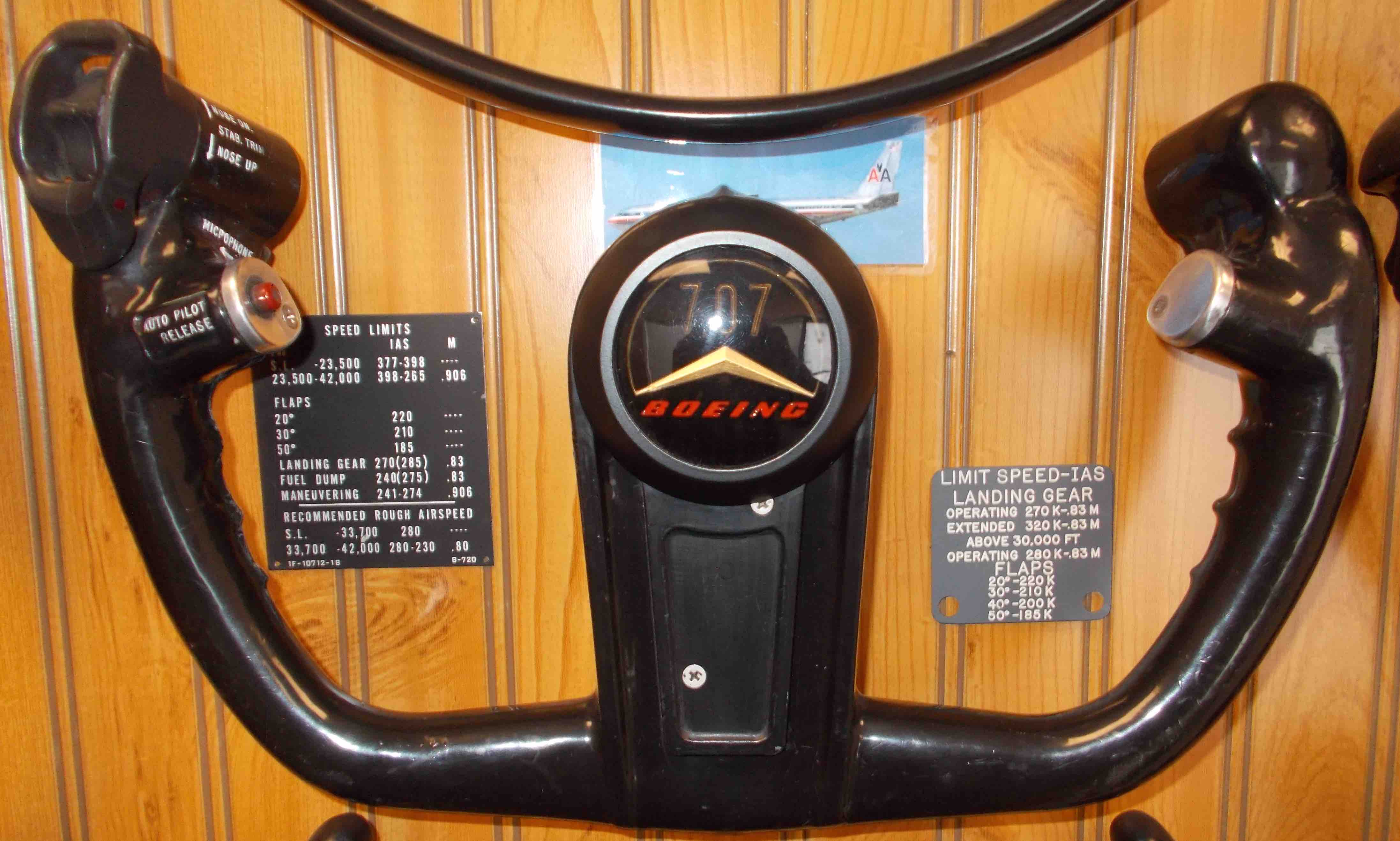 Airline Pilot's Historical Society | Museum Aircraft Control Wheels