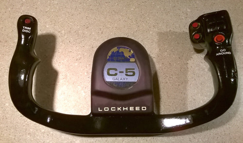 C-5 Galaxy Co-Pilot's Control Wheel | aphs