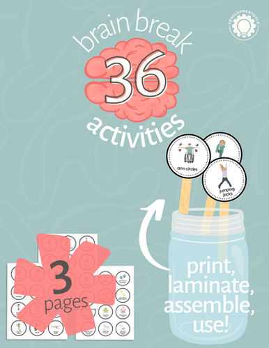 Brain Breaks Activities: 36 Exercises for Focus at School, Home ...