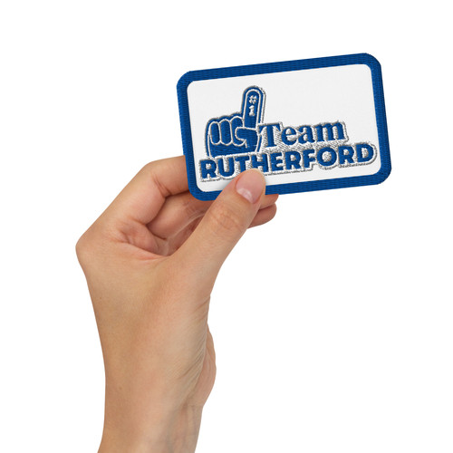 Team Rutherford Patch | CGA Merch
