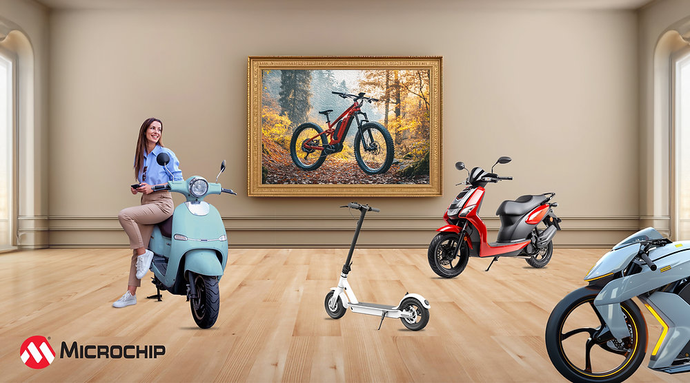 Microchip Introduces Electric Two-Wheeler Ecosystem to Accelerate E ...
