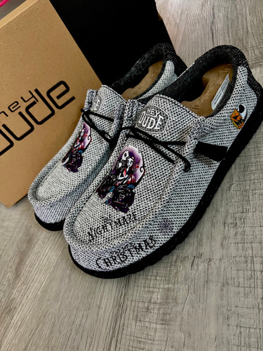 custom The Nightmare before Christmas Hey dudes – Fan Shoes ...
