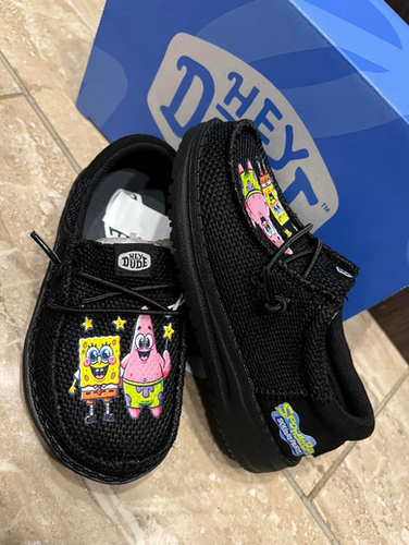 Custom SpongeBob Hey dudes | NepaCustomDesigning