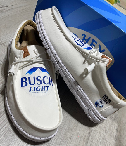 Personalized Busch Light Hey Dudes – Everyday Lifestyle Shoes & Gift ...