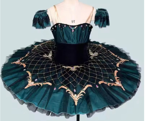 Emerald Green La Esmerelda Variation Performance Tutu | A-Tutu-Tale