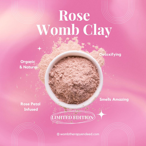 Rose Womb Clay Kit | Womb Therapy Endeed