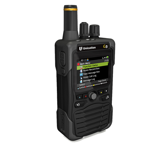 Unication G5 Dual Band UHF (400-470 MHz) / 800 MHz P25 Voice Pager ...