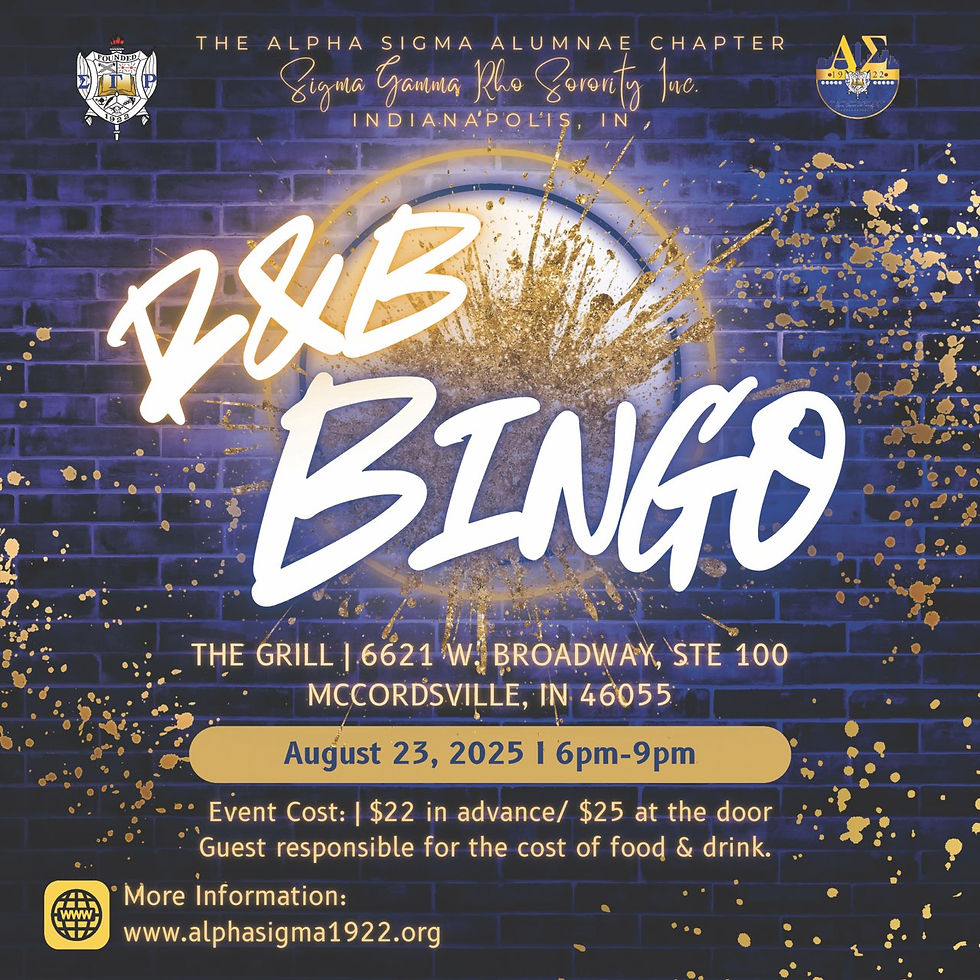 R&B Bingo Night | Alpha Sigma SGRHO