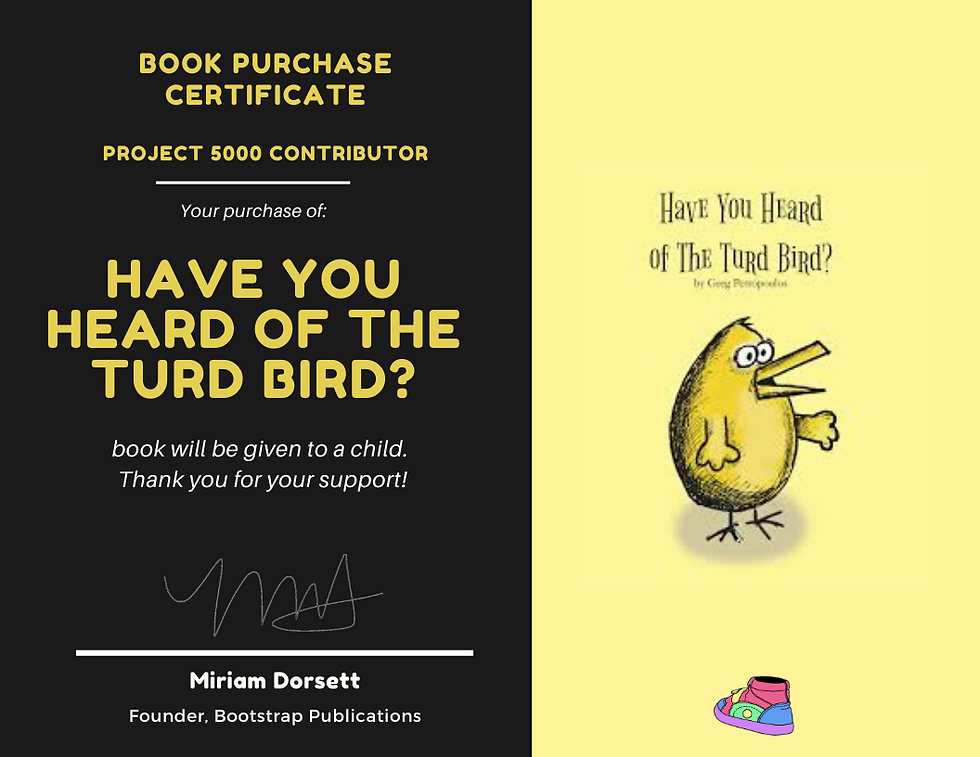 Have You Heard of the Turd Bird? By: Greg Petropoulos | Bootstrap Publisher