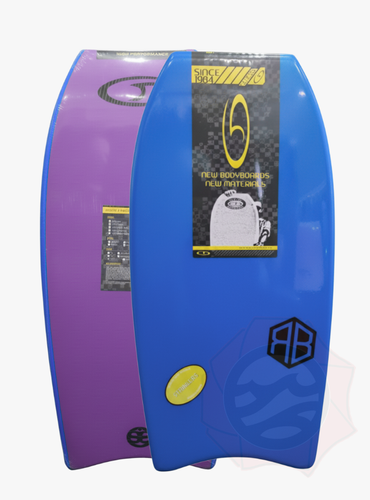 Bodyboard Genesis | STR Roberto Bruno | Azul Royal-Roxo | Crescent Tail ...