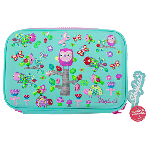 Tree Owl Hard Shell Pencil Case | Skylar