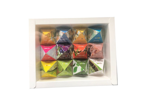 Spot Organic 12ct Pyramid Tray | 12 Tea Blends | SyndianOnline