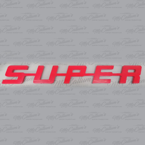 Super Badge (Red) | McCallums