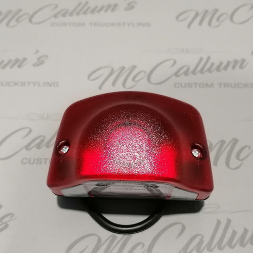 Large Red Numberplate Light | McCallums